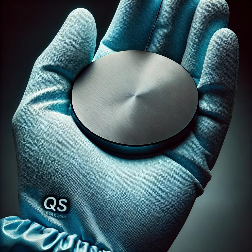 Silisyum Karbür (SiC) Püskürtme Hedefleri, Saflık: %99,5, Boyut: 4'', Kalınlık: 0,125 ...